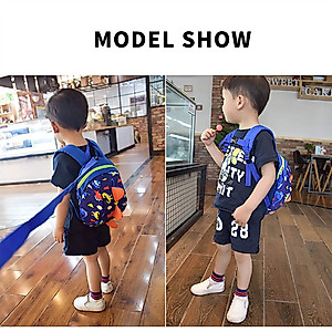 Dinosaur Safety Kids Leash Backpack with Harness Leash for Toddlers Boys Girls