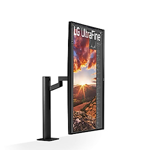 LG 32UN880-B 32-Inch UltraFine Display Ergo UHD 4K IPS Display with HDR 10 Compatibility and USB Type-C Connectivity, Black (Renewed)