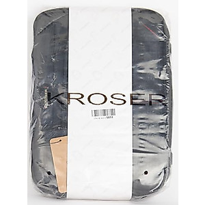 KROSER Laptop Bag 15.6 Inch Laptop Briefcase Laptop Messenger Bag Water Repellent Computer Case Laptop Shoulder Bag Durable Tablet Sleeve with RFID Pockets for Business/College/Women/Men-Black/Red