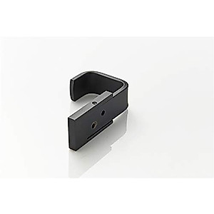 Flybath Coat Hook Brass Robe Towel Hooks Contemporary Style Matte Black Finish Wall Mounted - 1 Pack