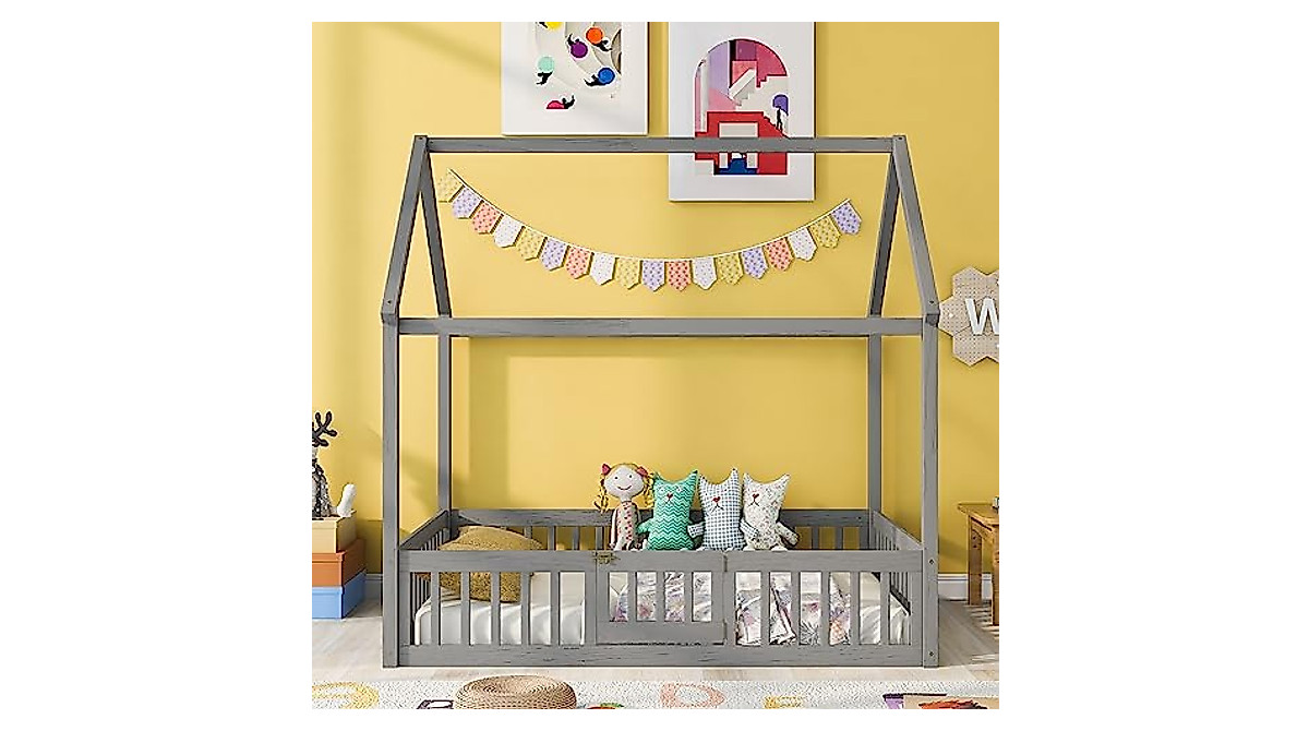 Eafurn Full House Bed - Perfect for Kids' Imagination