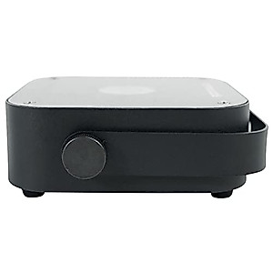 Rockville Mini RF1 V2 Black Recharegable Wash Light, RGBWA+UV, 12 Watts,| 4-Channel RF with Incldued Remote, 15 Hours Battery Life, Perfect for Parties, DJs, Events