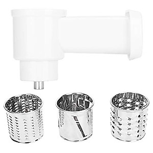 jerss Meat Grinder Head Parts Attachment Accessories Accessory Vegetable Cutter Self Locking Blender 5 for Kit Embedded Grinding Meat Cutter Head Meat Grinders