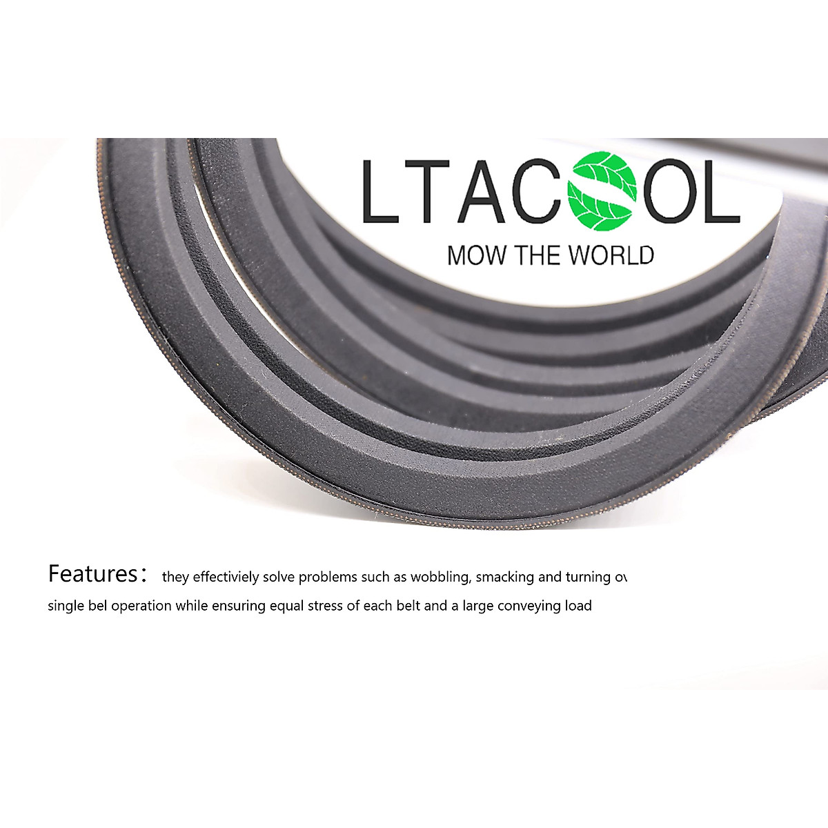 Lawn Mower Drive Band Belt 1 5/16" x 58" for Exmark 108-2723;Toro 108-2723