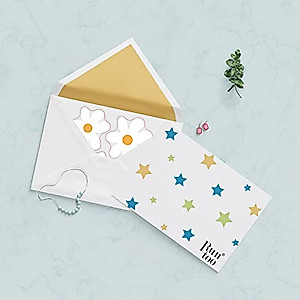 Runtoo White Daisy Flower Wall Art Stickers Boho Floral Wall Decals for Nursery Living Room Girls Bedroom Wall Decor