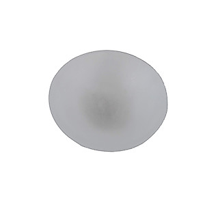 CircuitOffice Carved Selenite Bowl (3.5-4"), Cleanse and Charge Crystals Or Gemstones, for Healing, Metaphysical, Meditation, Wicca, Decoration or Gift