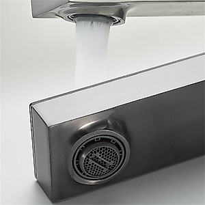 Faucet Cache Aerators with 6 in 1 Faucet Aerator Removal Tool, Aerator Key Removal Wrench, Water Saving Flow Restrictor Set Replacement Part for Bathroom or Kitchen