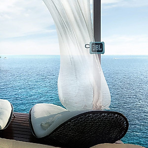 TXesign Silicone Case for JBL Go 3 Portable Speaker with Removable Strap for Bike Golf Cart Travel Carrying Case Protective Sleeve Speaker Cover (Sky Blue)