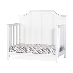 Child Craft Rylan 4-in-1 Convertible Baby Crib, Matte White