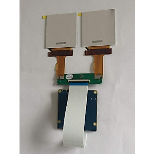 Lysee Mobile Phone LCD Screens - 2.9 inch 1440x1440 dual screen LCD display panel MIPI to HDMI controller board LS029B3SX02 for 3D VR Glasses headset - (Color: 2pcs lcd with board)