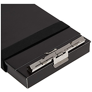 Saunders Black Recycled Aluminum Citation Holder – Eco-Friendly Office Supply, Corrosion Resistant, Lightweight Clipboard. Stationery Supplies