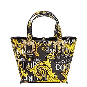 Versace Jeans Couture women Logo couture handbags black