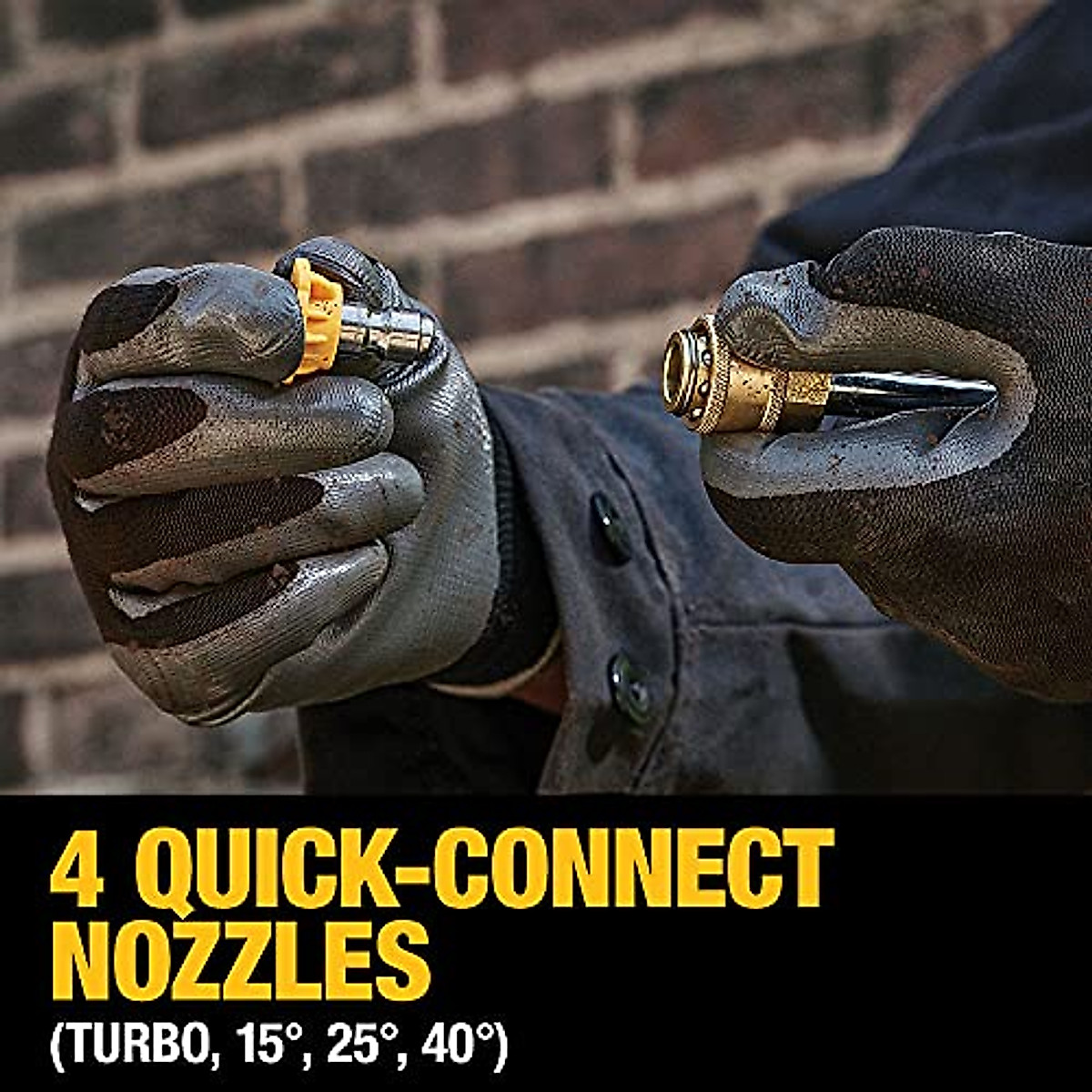 DEWALT Cordless Pressure Washer, Power Cleaner, 550-PSI, 1.0 GPM, Battery & Charger Included (DCPW550P1)