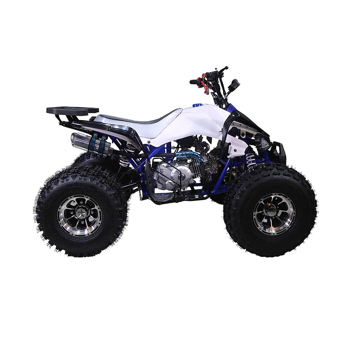 HHH Big Size Sporty ATV 125CC Platinum ATV CT 125-5 Fully Automatic 125 cc 4 wheeler with Reverse and Strong Agressive Tires and Aluminium Hub