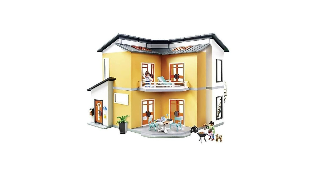 PLAYMOBIL Modern House Building Set: Dream Home for Kids!