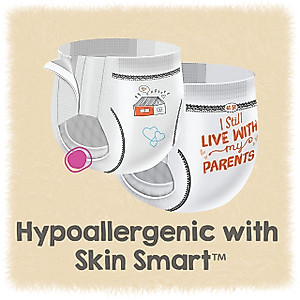 Cutie Girls 4T/5T Refastenable Potty Training Pants, Hypoallergenic with Skin Smart, 76 Count