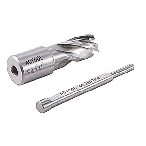 ACTOOL 5/8" Diameter × 1" Depth of Cut HSS ANNULAR Cutter with 3/4'' Weldon Shank
