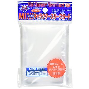 Mini Character Guard Oversized Sleeves 60ct