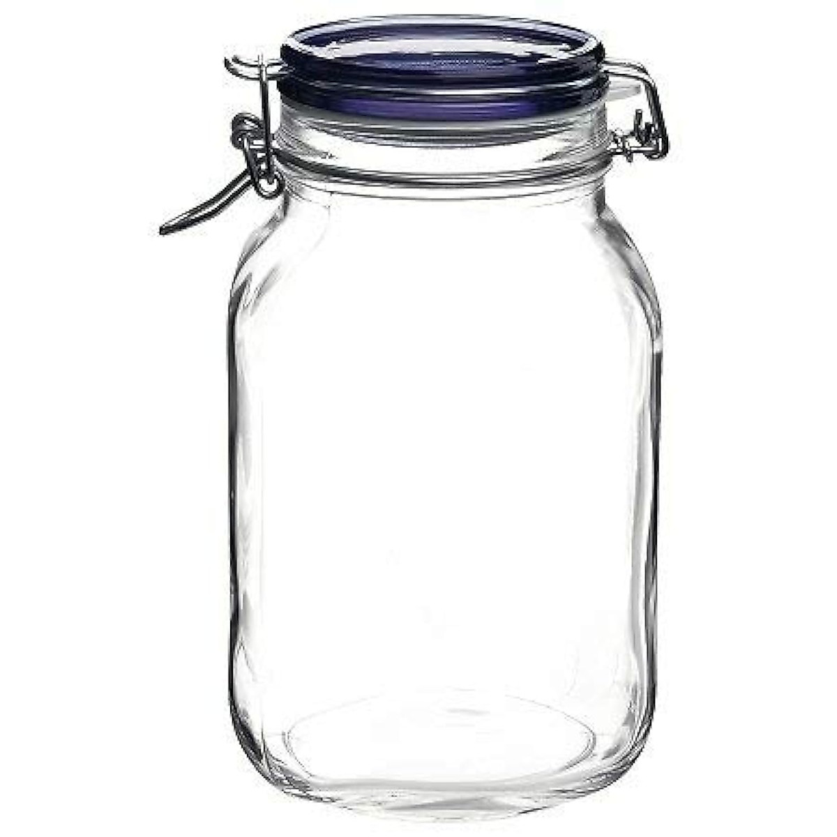 Bormioli Rocco Fido Jar - 2L (67.75 oz) - Blue Lid