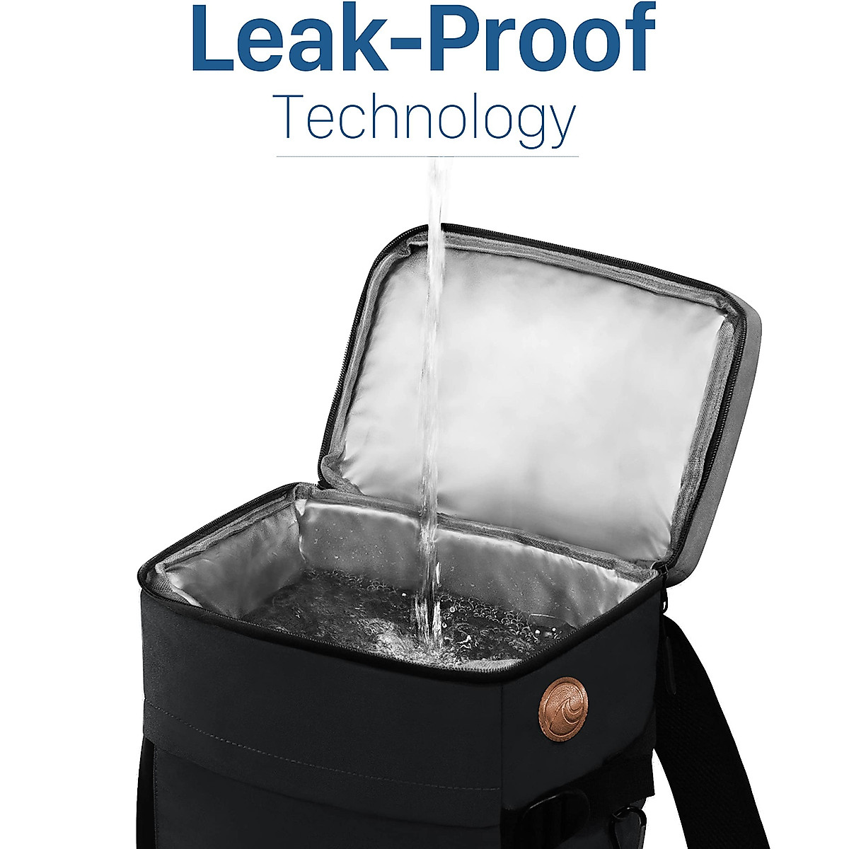 Oceas Insulated Leak Proof Backpack Cooler - Extra Large 42 Can Capacity - Durable, Spacious, and Comfortable Backpack Coolers for Men and Women - Cooler Backpack for Picnics, Lunch, Beach, and Park