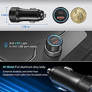 Super Fast Charger Type C,Bangfun 25W USB C Fast/Car Charger for Samsung Galaxy S22/S23/S21/S20 Ultra/S10,Note 20/10,A13/A53/A71,Pixel 6A/7 Pro with 2Pack 6.6ft USB C to Type C Cable (Black)