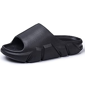 Cosofme Cloud Slides For Women & Men - Super Soft Cushioned Thick Sole EVA Pillow Slides - Quick Drying Non-Slip Indoor & Outdoor Slippers