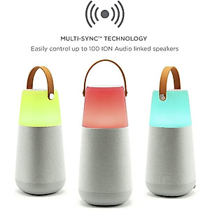 Ion Audio Bright Max Indoor/Outdoor 360 Degree Bluetooth Speaker (Renewed)