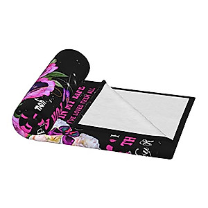 to My Mom Gifts from Daughter/Son Throw Fleece Blankets Birthday Gifts Thanksgiving Day Holiday Blanket for Bed Couch Living Room 60"x50"