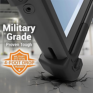 MobileDemand Flex 10B Rugged 10 inch Tablet with Windows 11 Pro Upgrade, Ultra Lightweight 3000mAh Battery 4GB, Tablet PC, Handheld PC with Handstrap for Rough Outdoor Work and Business Activities