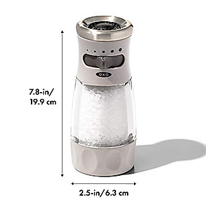 NEW OXO Good Grips Contoured Mess-Free Salt Grinder