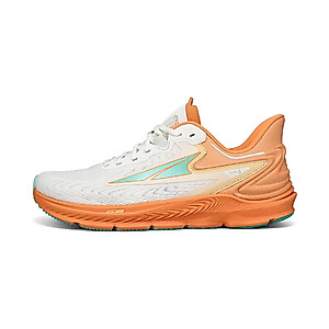 ALTRA Women's AL0A7R78 Torin 6 Road Running Shoe, White/Orange - 9.5 M US