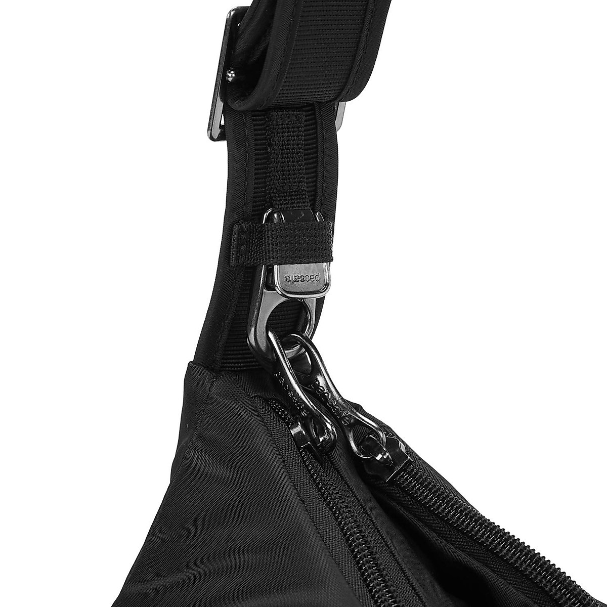 Pacsafe Women's Cruise 16L Anti Theft Carry All Crossbody, Black