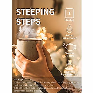 TeeLux Decaf Earl Grey Tea Bags, Decaffeinated Black Tea Blended with Natural Bergamot, Smooth & Full-Bodied, Enjoy Hot or Iced, 100 Count