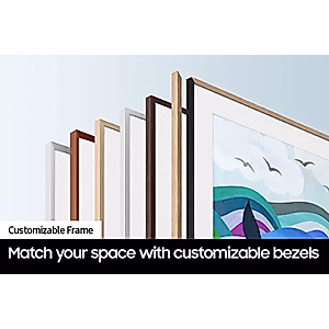 Samsung QN75LS03BAF 75-Inch Class QLED 4K LS03B Series The Frame Quantum HDR Smart TV 2022 QN75LS03BAFXZA Includes Free 2 Year-Warranty