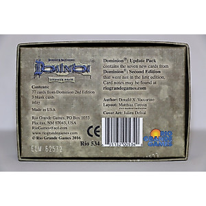 Rio Grande Games Dominion: 2nd Edition Board Game Update Pack for 156 months to 9600 months