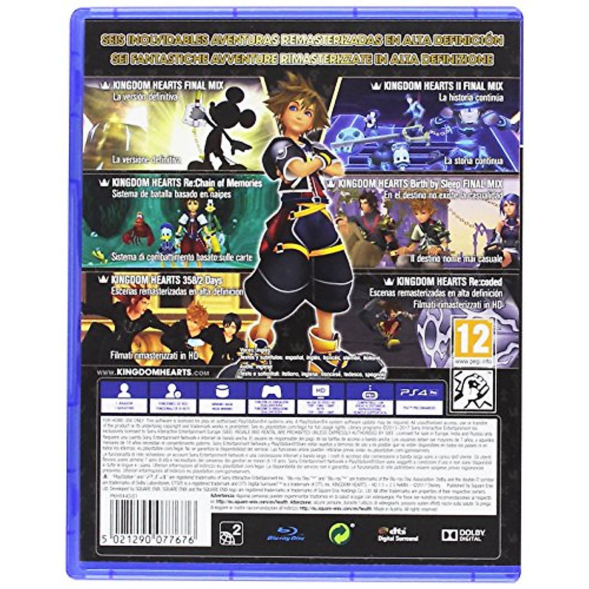 Publisher Minori Kingdom Hearts HD 1.5 2.5 ReMIX