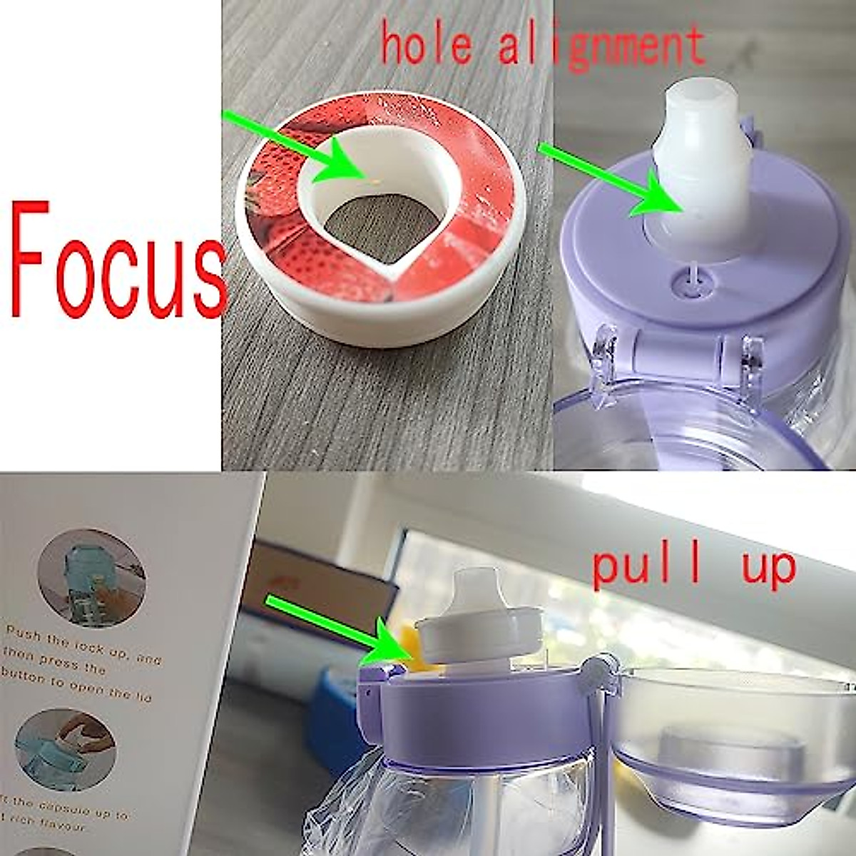 Scented Water Bottle,Compatible with Airs Up Water Bottle Starters Set | Compatible with Airs Up Water Bottle Flavour Pods Scented|Compatible with air up Water Bottle (Coke)