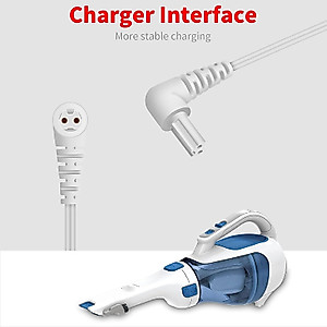 MEROM 15V Charger for Black and Decker 90627870 S003AQU1500015 Dusbuster Handheld Vacuum HHVI315JO42 HFVB315J22 HHVI320JR02 Black + Decker Hand Spillbuster 90629039 Charging Cord