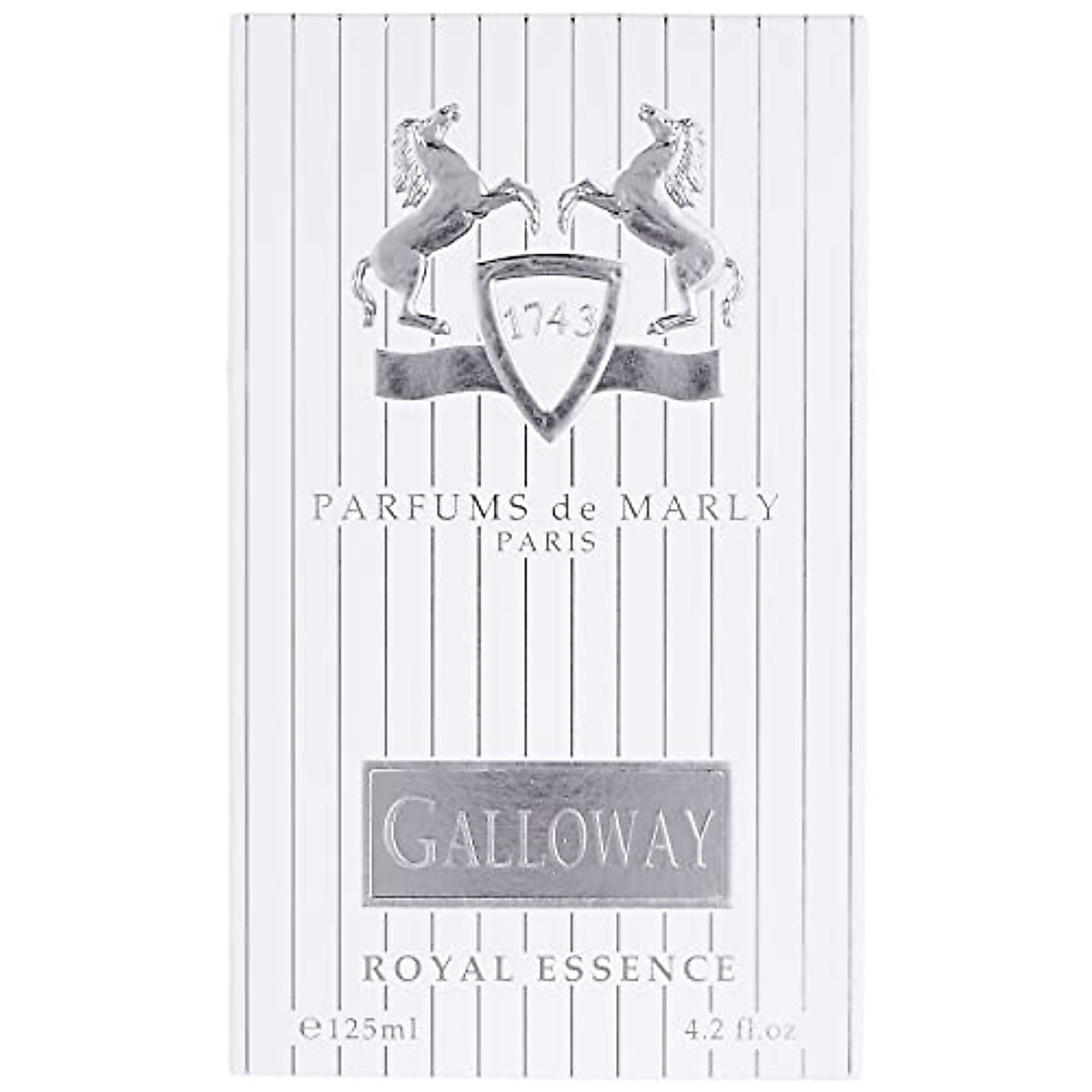 PARFUMS de MARLY - Galloway - 4.2 Fl Oz - Eau De Parfum For Men - Top Notes Citrus, Pepper - Heart Notes Iris, Orange Blossom - Base Notes Musk, Amber, Sandalwood - 125ml