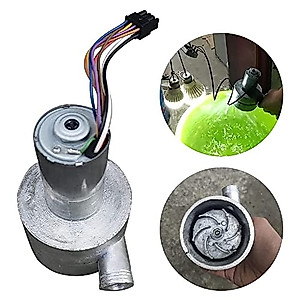50W Hydroelectric Generator DC 12-64V Mini Aluminum Alloy Water Turbine Generator for Mobile Phone Lighting Charging