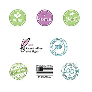 TotLogic Kids Shampoo & Conditioner Set - Sulfate and Paraben Free, Phthalate Free, Non-Toxic Plant Based Natural Formulas - Gentle & Hypoallergenic for Senstive Skin, Scented With Essential Oils