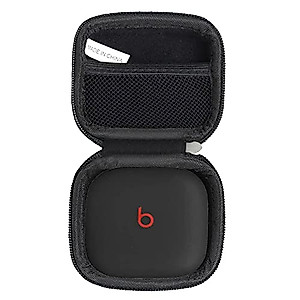 Hermitshell Hard Travel Case for Beats Fit Pro – True Wireless Noise Cancelling Earbuds (Black)
