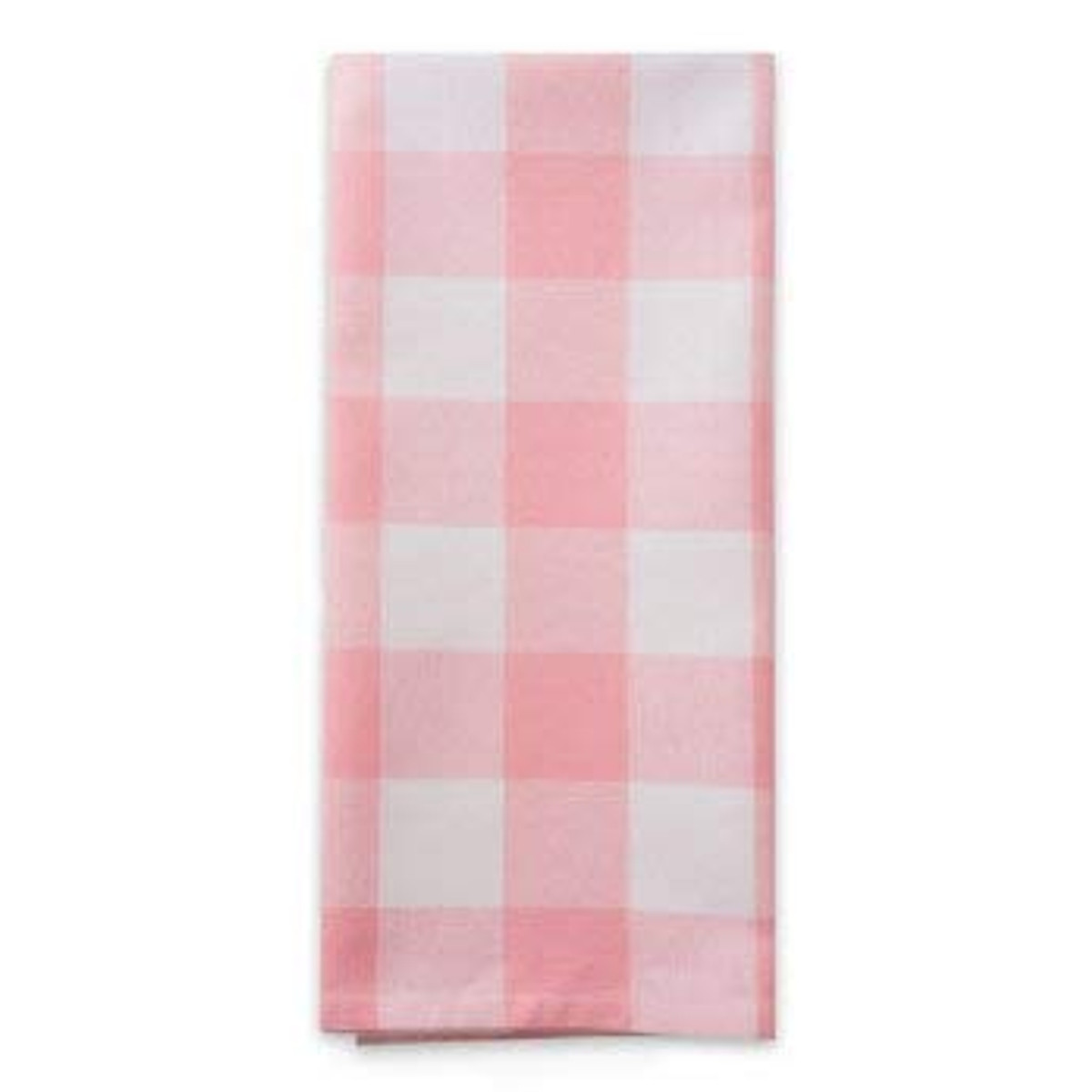Buffalo Plaid Kitchen Towel Set - 4 Pack 20 x 30 Inch Heavy Duty Dish Towels - Pink and White Oversized Buffalo Check Towels with Hanging Loops - 100% Absorbent CottonFast Drying Dish Cloth Set