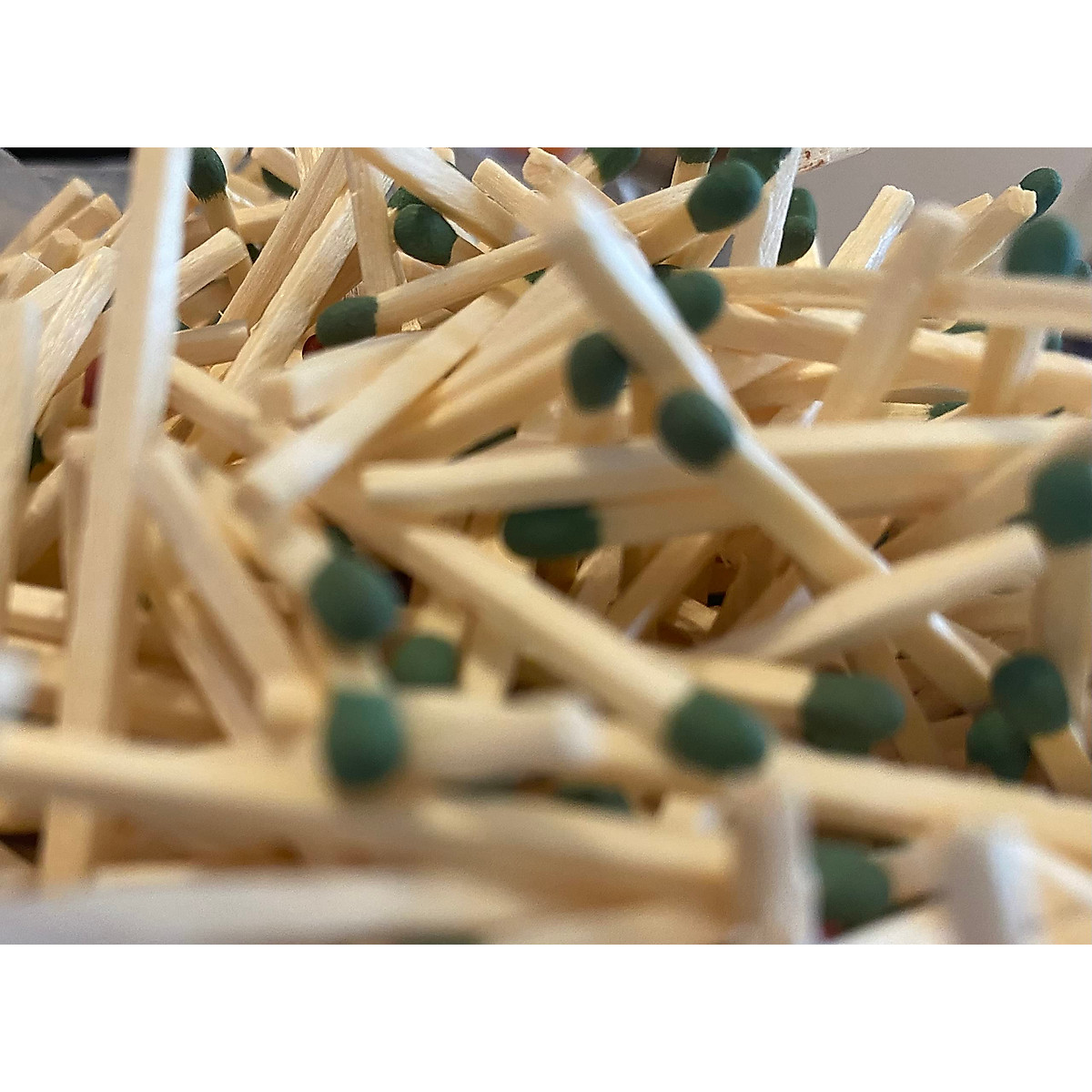 Apothecary Safety Matches, refill, 100pk, Green (100 count)