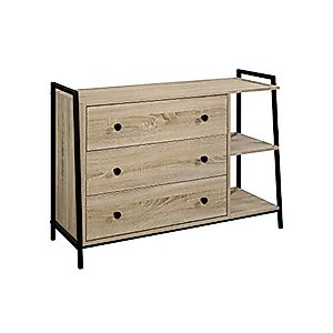 Sauder North Avenue Dresser, L: 42.95" x W: 15.83" x H: 30.0", Charter Oak Finish