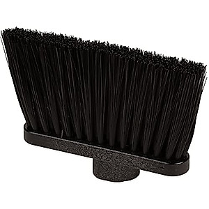SPARTA 3685403 Flo-Pac Duo Sweep Stiff Filament Light Industrial Broom Head, Polypropylene Bristles, 11" Trim x 11" Width Bristle, 7" Overall Length, Black