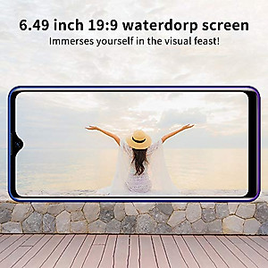 Blackview Unlocked Cell Phone, A80Plus Android Phone, 4GB+64GB/SD 128GB Expandable Smartphone, 4G Dual SIM Unlocked Cell Phones, 4680mAh Battery, 6.49" HD+NFC/OTG/Face ID/Fingerprint Unlock Phone