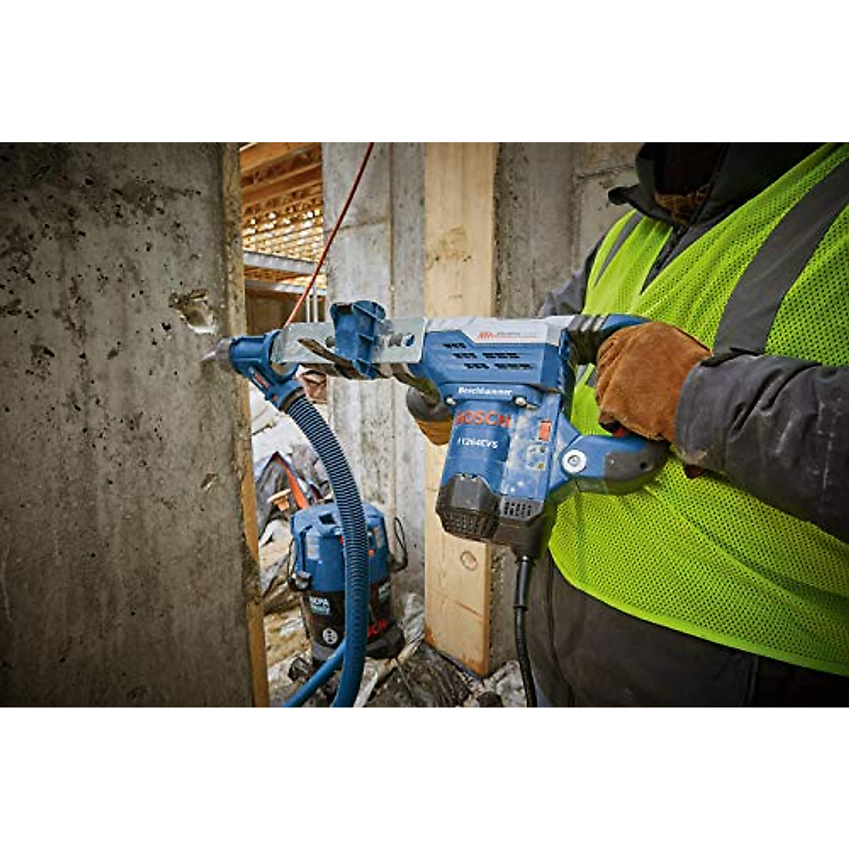 BOSCH 11264EVS 1-5/8 SDS-Max Combination Hammer, Blue