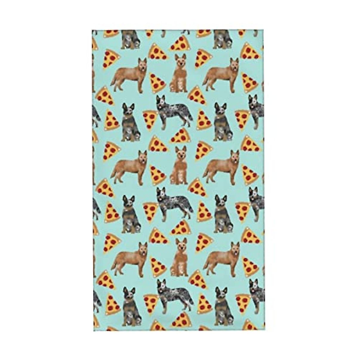 IconSymbol Australian Cattle Dog Fabric Hand Towels Ultra Soft Highly Absorbent Bathroom Towel， Multipurpose Kitchen Dish Guest Towel for Gym, Hotel, Spa and Home Decor(27.5 x 15.7 in)