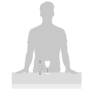 Smarty Had A Party Clear Plastic Round Wine Goblets (7 Oz.) - Pack Of 12 - Reusable & Elegant Design, Perfect for Parties, Weddings, and Celebrations